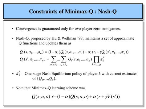ppt reinforcement learning on markov games powerpoint presentation free download id 4644690