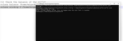 Smartcontracts Solana Phantom Wallet Error Airdrop Request Failed This Can Happen When The