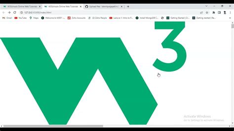 W3schools Clone Home Page Responsive And Deploy In Vercel Youtube