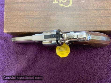 COLT PYTHON BRIGHT NICKEL NEW UNFIRED IN THE BOX WITH OWNERS MANUAL HANG TAG COLT LETTER