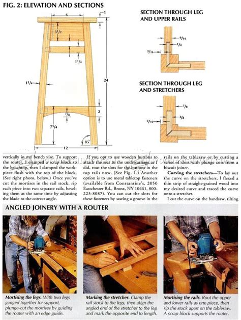 Diy Bar Stool Plans