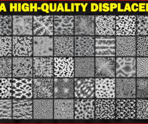 Artstation 100 Ultra High Quality Noise Textures Noise Displacement