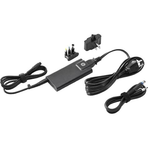 Hp Slim Laptop Ac Charger Watts Single Usb Black