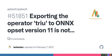 exporting the operator triu to onnx opset version 11 is not supported