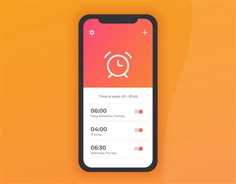 Alarm Uiux Design On Behance Alarm Uiux Design On Behance