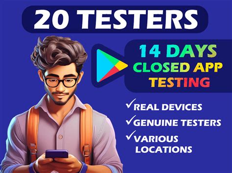 20 Testers For Android Closed Testing Upwork
