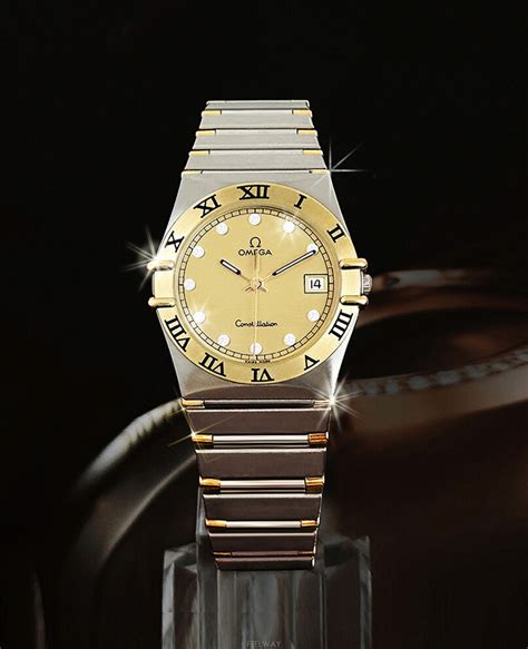 Omega 여성시계 빈티지 오메가 컨스틸레이션 콤비 포인트 다이아시계 295만에서~218만으로 원래 명품은 필웨이 Feelway