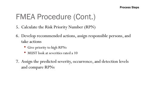 Fmea1 Pfmea Analysis Overview Introduction Ppt