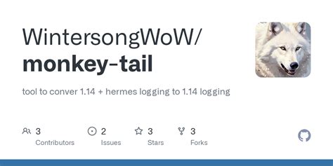 GitHub WintersongWoW Monkey Tail Tool To Conver 1 14 Hermes Logging To 1 14 Logging