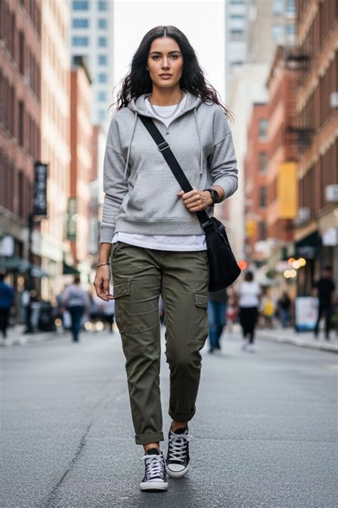 15 Grey Hoodie Outfits For Effortless Street Style Comfort