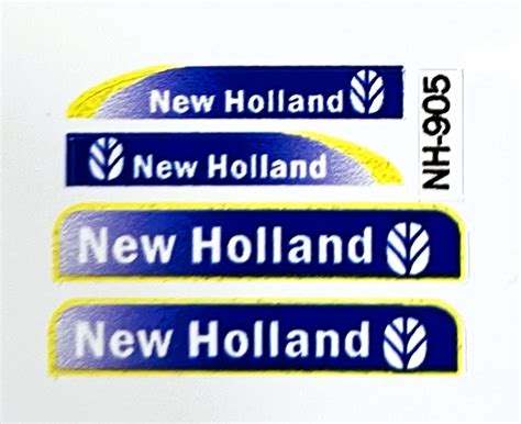 Decal 1 64 New Holland Implement Set DNH905 Midwest Decals Farm Toys