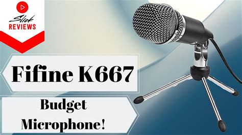 Fifine K667 - Budget Studio Mic! - YouTube