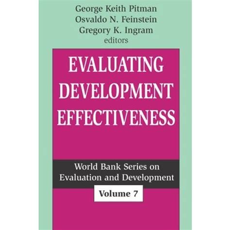 Evaluating Development Effectiveness 百度百科