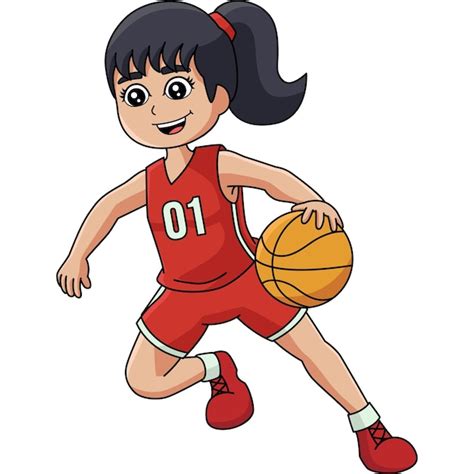 Basketball Women Clipart