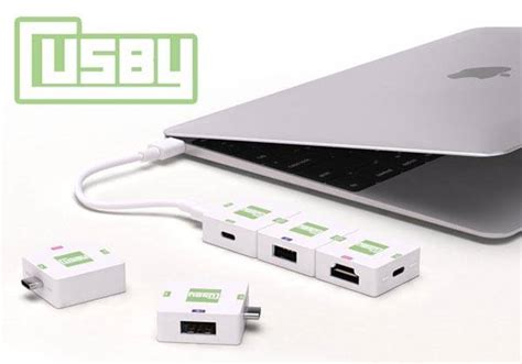 Cusby Is The First Modular Usb C Docking Station For New Macbook Gadgetsin