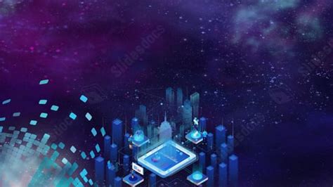 Technology Digital Futuristic Powerpoint Background For Free Download