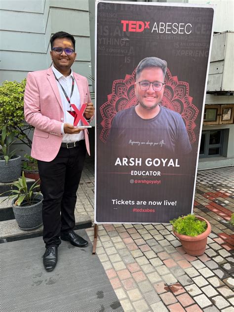 Arsh Goyal On Linkedin Tedx Coding Talk Achievement Dream Day1