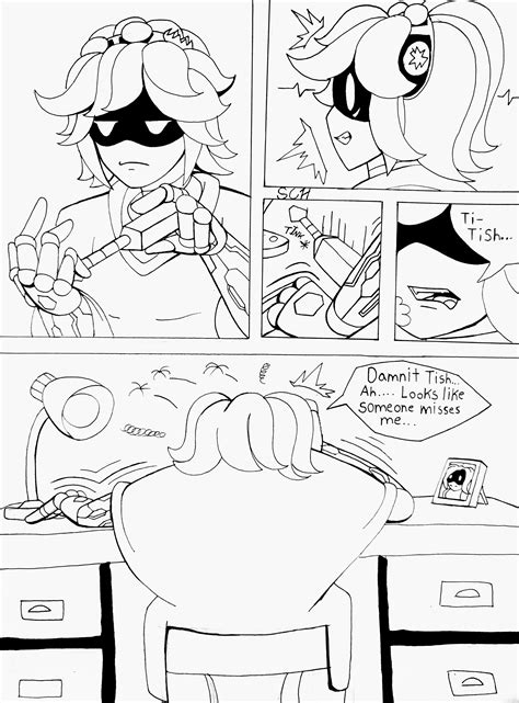 Rule 34 Comic Danieloc Euphoric Ink Murder Drones Oc Schenry Shocked Expression Simple