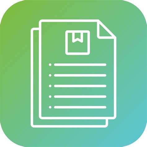 Package Documents Vector Icon Style 22294849 Vector Art At Vecteezy