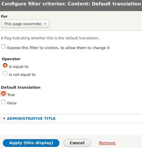 How To Apply Translation Filters In Drupal 8 For Multilingual Website