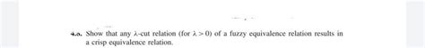 Solved 40 Show That Any D Cut Relation For 10 Of A
