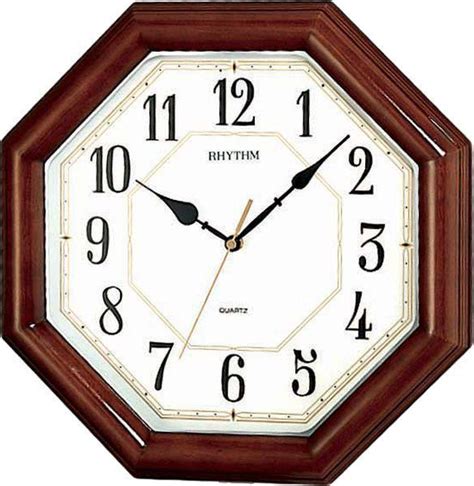 Настенные часы Rhythm Cmg912nr06 деревянные продажа цена в Одессе Часы для дома от Lavka