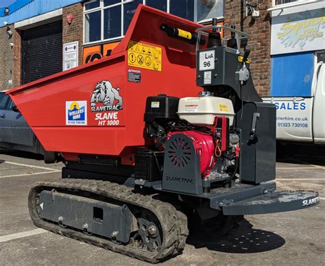 skip loader dumper 1 tonne tracked wellers hire