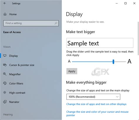 How To Change System Font Text Size On Windows