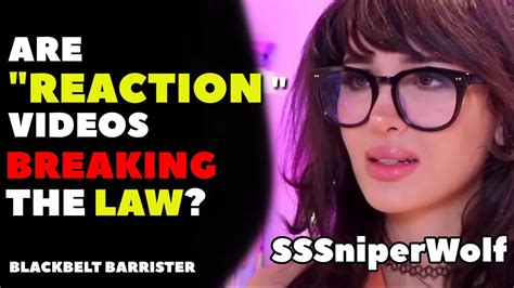 Is SSSniperwolf Breaking The Law YouTube