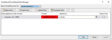 Conditional Formatting To Rows In Multiple Columns Based On Cell Value