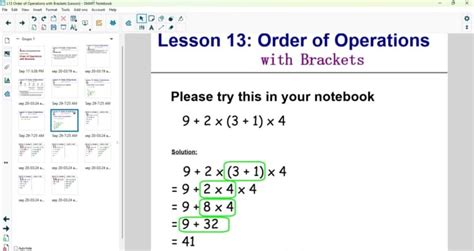 Middle School Math Order Of Operations By Teach Young Scholars Tpt