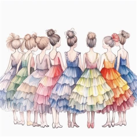 Premium Ai Image Ballet Desktop Background