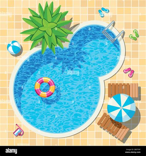 Swimming Pool Drawing