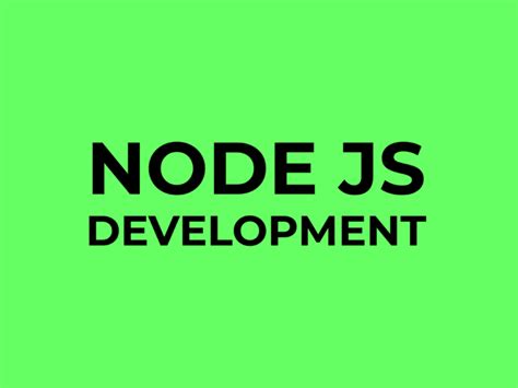 Professional Nodejs Development Services Upwork