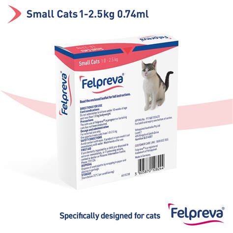 The Felpreva® Range Small Cats Felpreva Australia