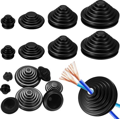 Wugongshan 70 Stk Kabeldurchführung Gummitüllen Für Kabel Wasserdicht Kabeltüllen Set Tower