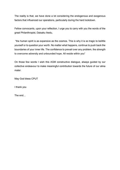 Presidents Report Cput Convocation 2022 By Cape Peninsula University Of Technology Issuu