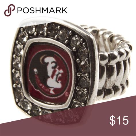 Elegant Fsu Logo Ring