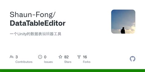 Github Shaun Fongdatatableeditor 一个unity的数据表编辑器工具