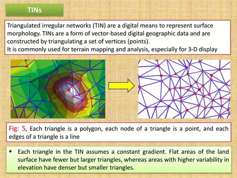 Vector Data Model Topology Tinpptx