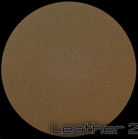 Leather Material Created By The Materializer PBR Texturing Engine For