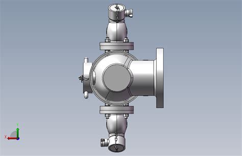 室外消防栓 SOLIDWORKS 模型图纸下载 懒石网