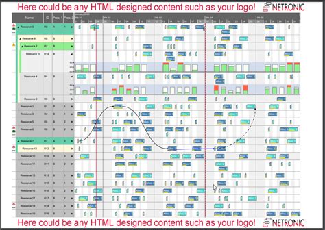 Visual Scheduling Widget For Html5 Gantt Charts Release 62