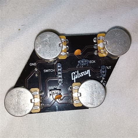 Gibson 2 Wire Quick Connect Control Board Reverb