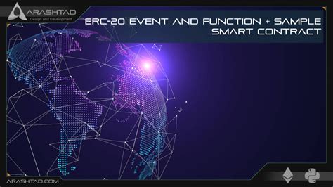 ERC 20 Event And Function Sample Smart Contract Arashtad