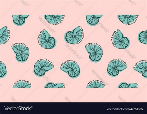 Shell Pattern Royalty Free Vector Image Vectorstock