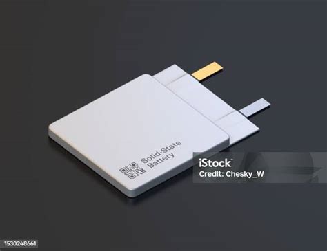 검은색 배경에 Qr 코드가 있는 단일 솔리드 스테이트 배터리 셀 장치 리튬에 대한 스톡 사진 및 기타 이미지 리튬 배터리 전원 0명 Istock