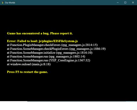 Game Breaking Bug Help Page 2 Rpg Maker Forums