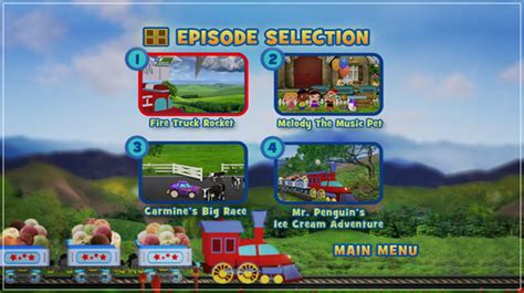 Little Einsteins Fire Truck Rockets Blastoff 2009 Dvd Menus