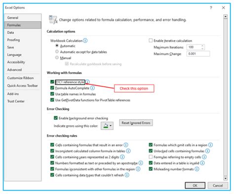 Create Cell Reference In Excel